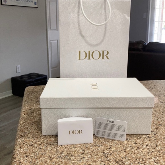 Dior | Other | Authentic Dior Box And Shopping Bag | Poshmark